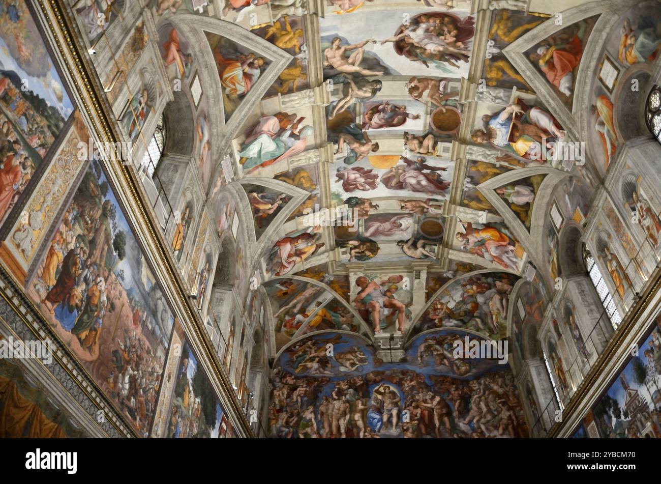 Cappella sistina affreschi hi-res stock photography and images - Alamy