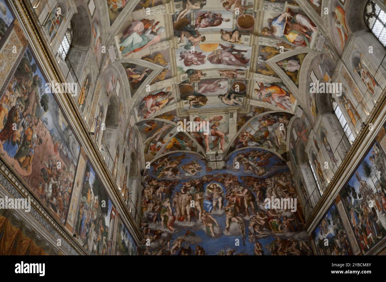Cappella sistina affreschi hi-res stock photography and images - Alamy
