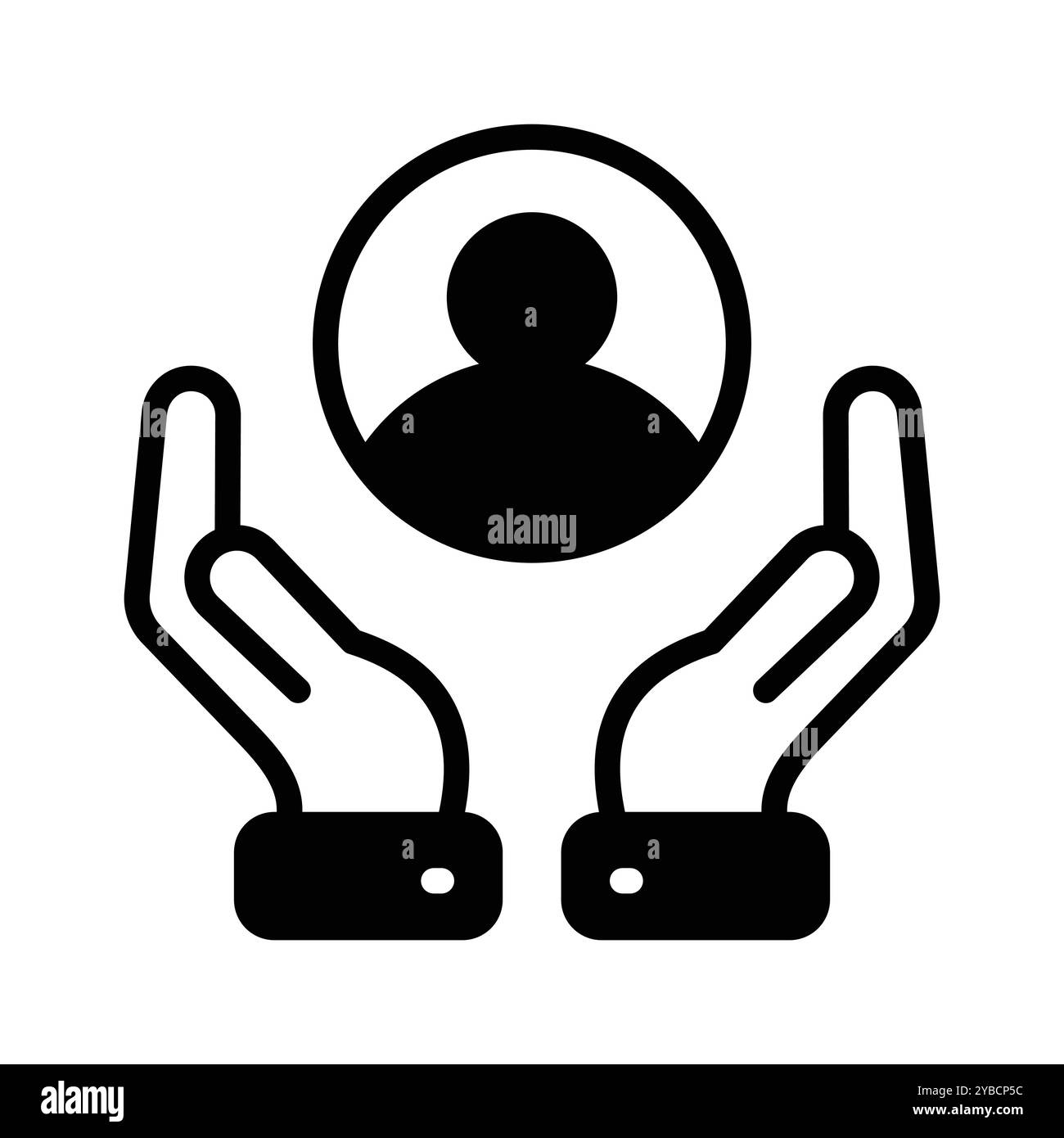 Take a look at this vector icon of employee care, easy to use and ...