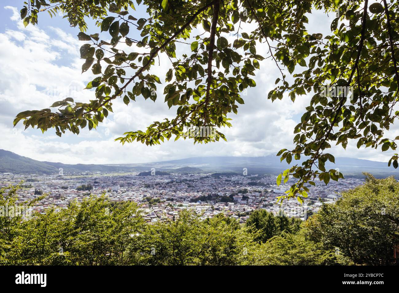 Arakurayama Sengen Park in Japan Stock Photo - Alamy