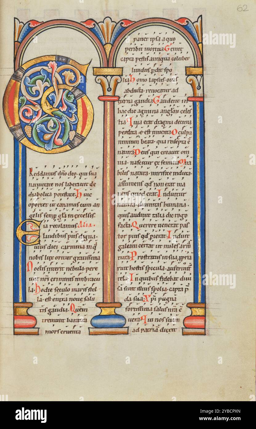 Decorated Text Page; Stammheim Missal, probably 1170s. Additional Info ...