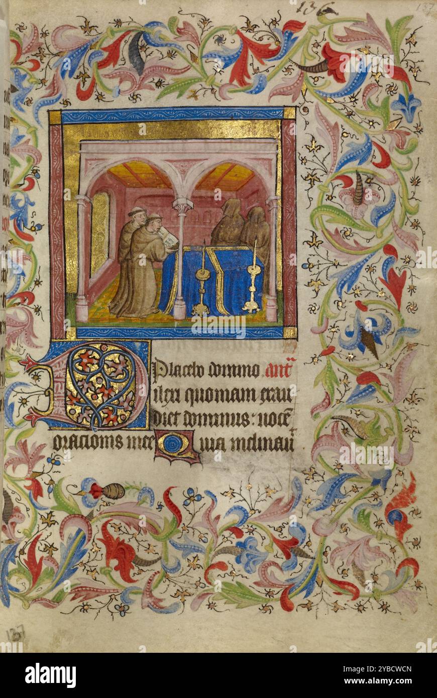 Office of the Dead; Book of Hours, about 1400-1410 Stock Photo - Alamy