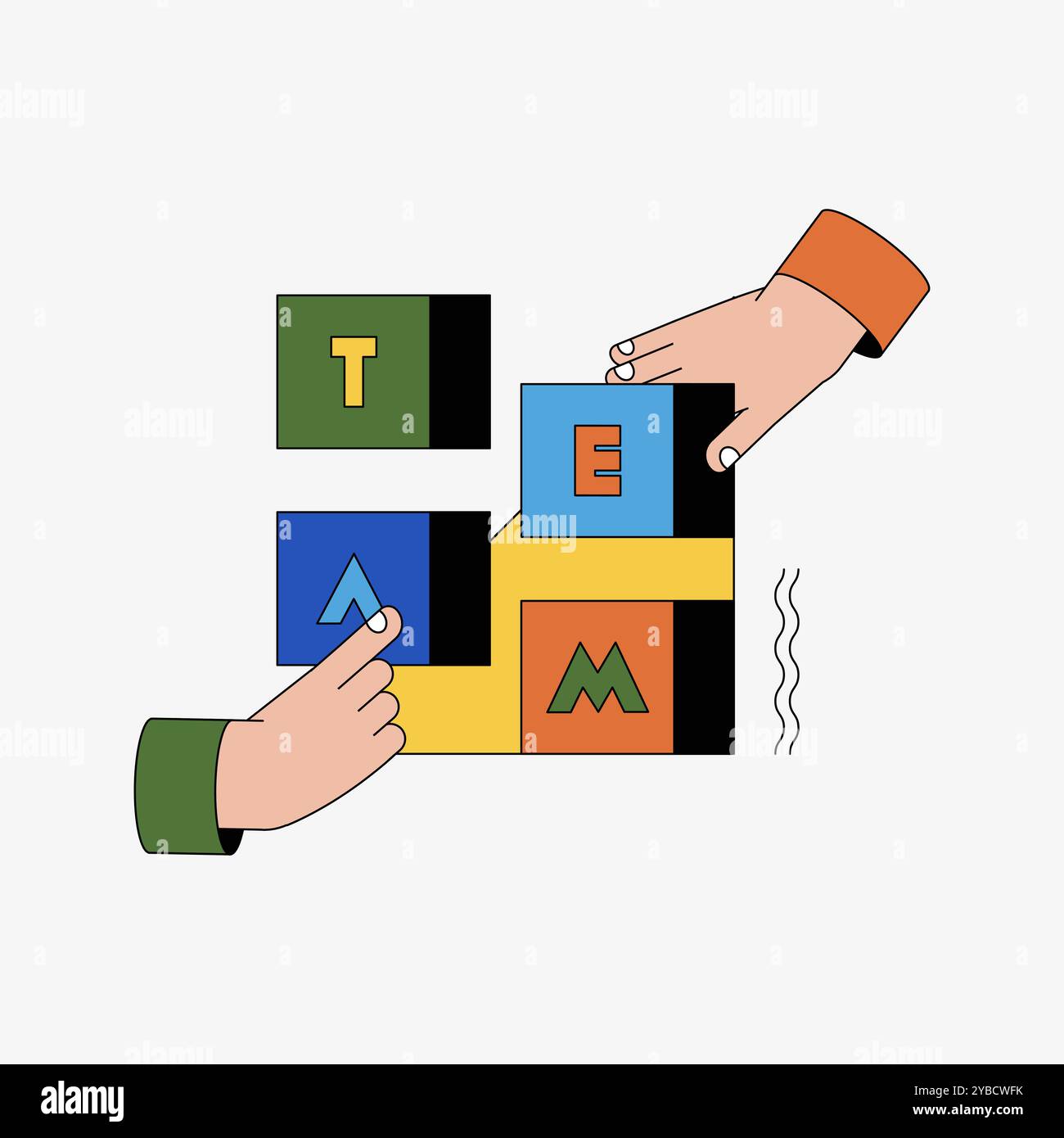 Organizational skills Stock Vector Images - Alamy