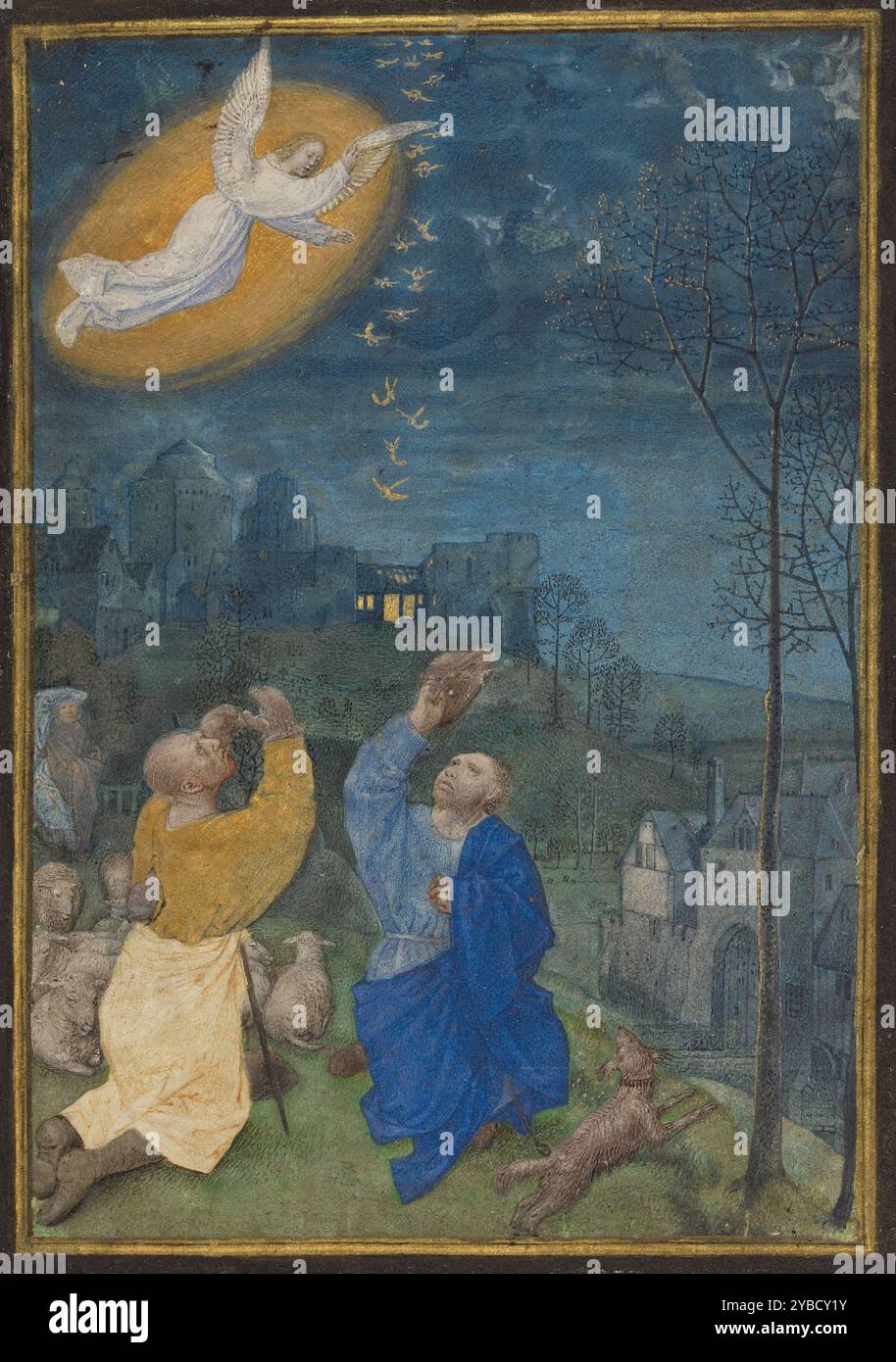 Angel announcing jesus birth hi-res stock photography and images - Alamy