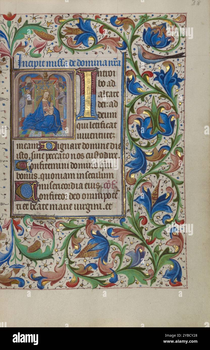 The Virgin and Child; Book of Hours, about 1450-1455. Additional Info ...