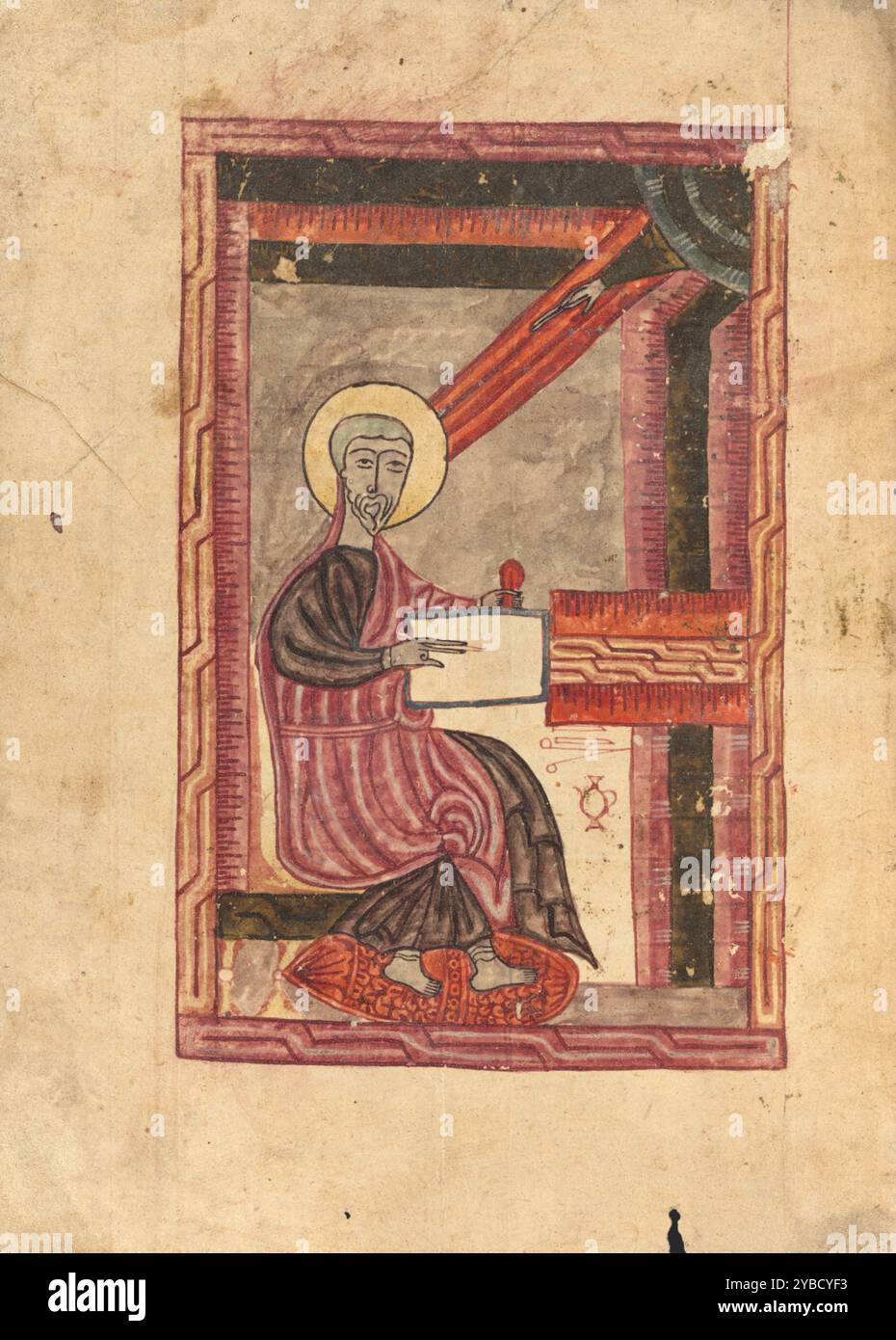 Saint Matthew; Gospel Book, 1583. Additional Info:Gospel Book Stock ...