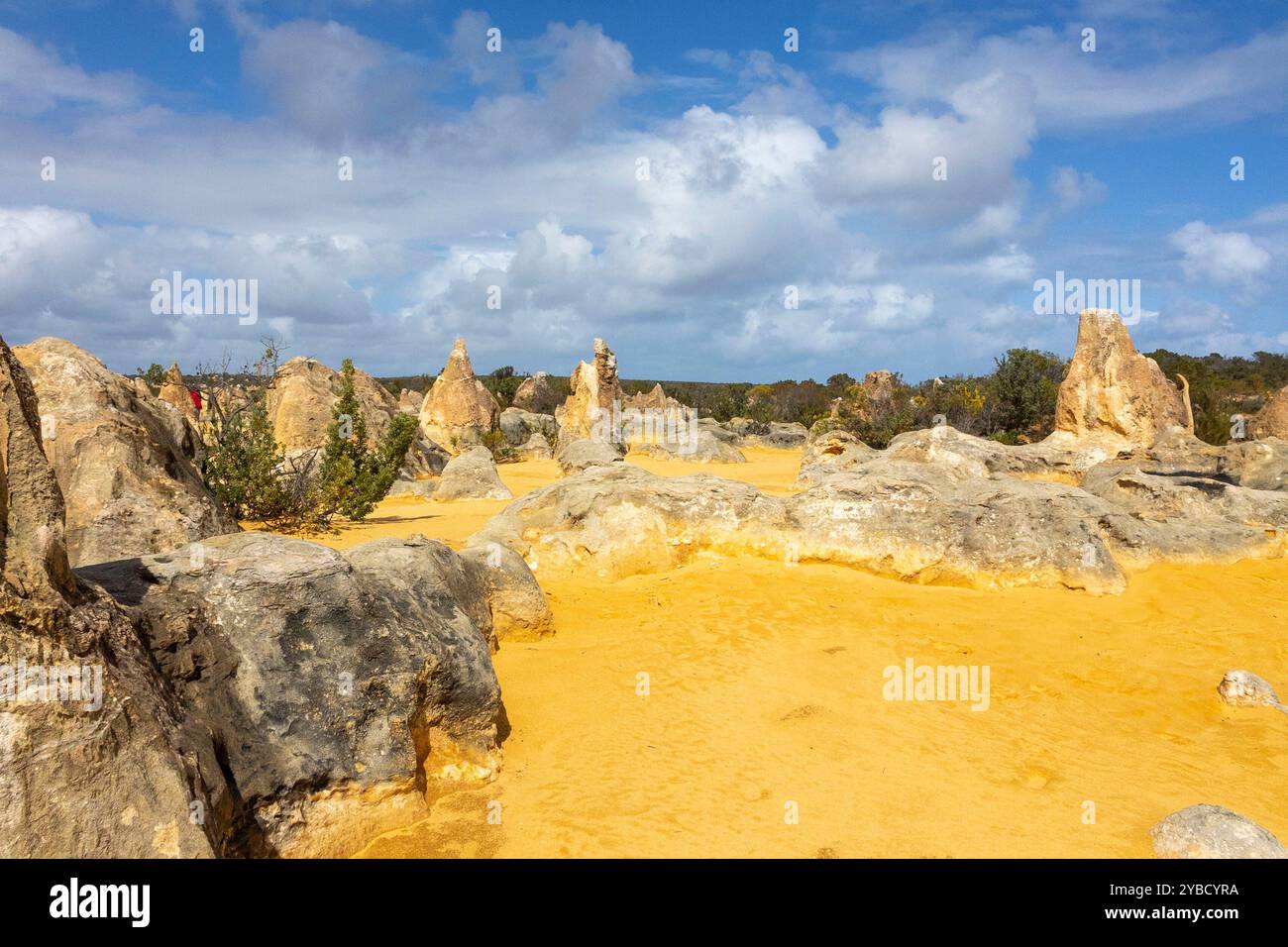 The Pinnacles Desert Park in Nambung National Park, Western Australia ...
