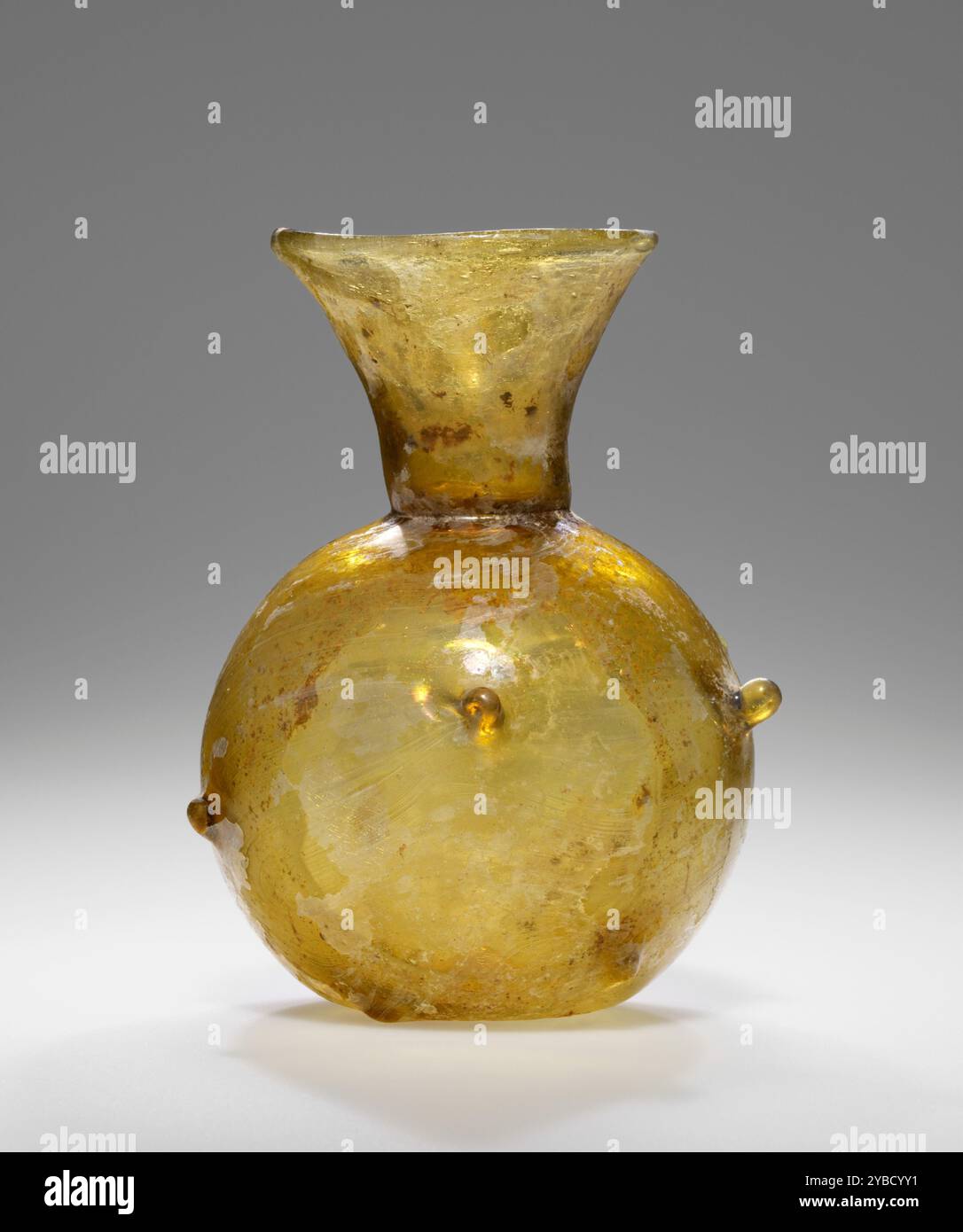 Sprinkler Flask, 3rd-4th century A.D. Additional Info: Free-blown ...