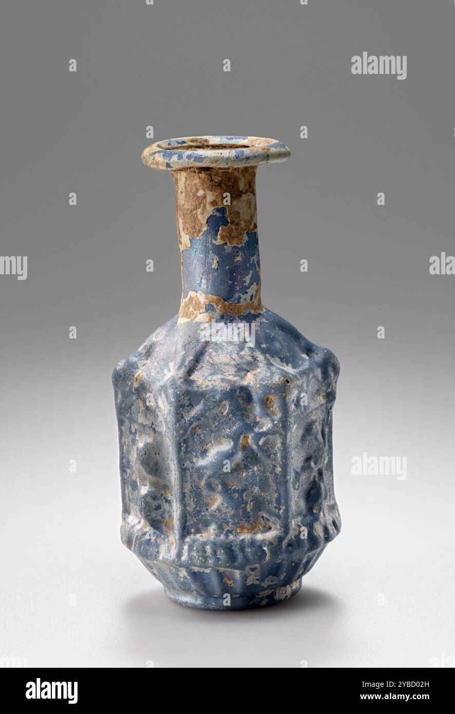Flask, 1st century A.D. Additional Info: This small mold-blown flask is ...