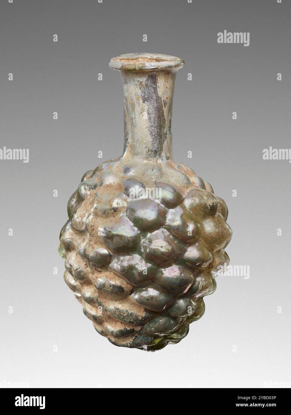 Grape Flask, about 1st-2nd century A.D. Additional Info: This mold ...