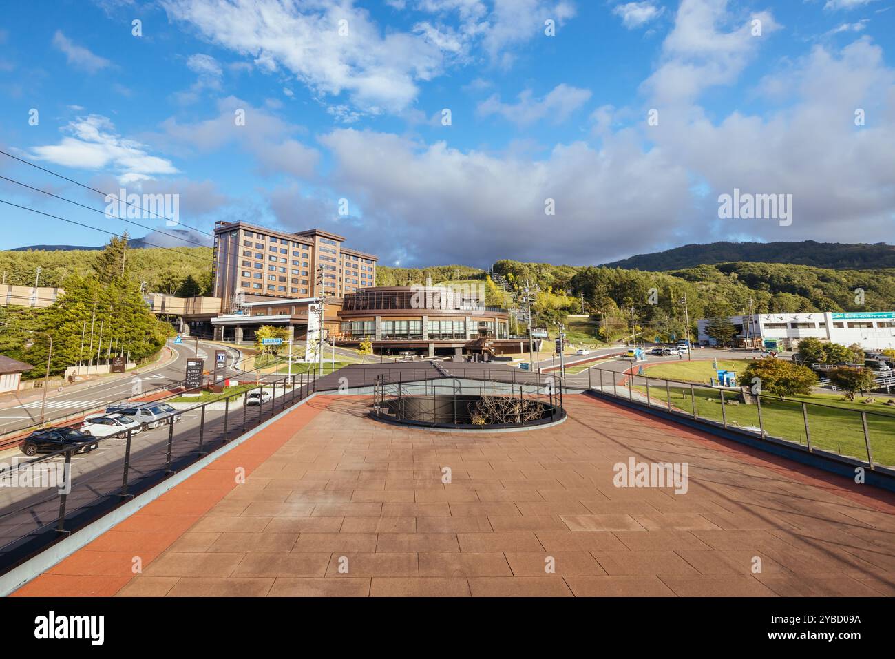 Shirakaba Lake Township in Japan Stock Photo - Alamy