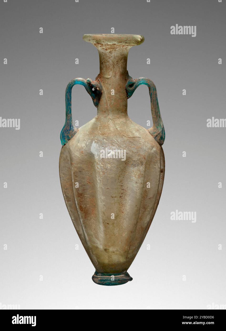 Amphora with Indentations, 4th century A.D. Additional Info: Free-blown ...
