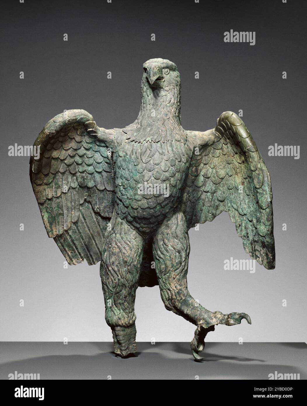 Eagle, A.D. 100-200. Additional Info: Large bronze statue of an eagle ...