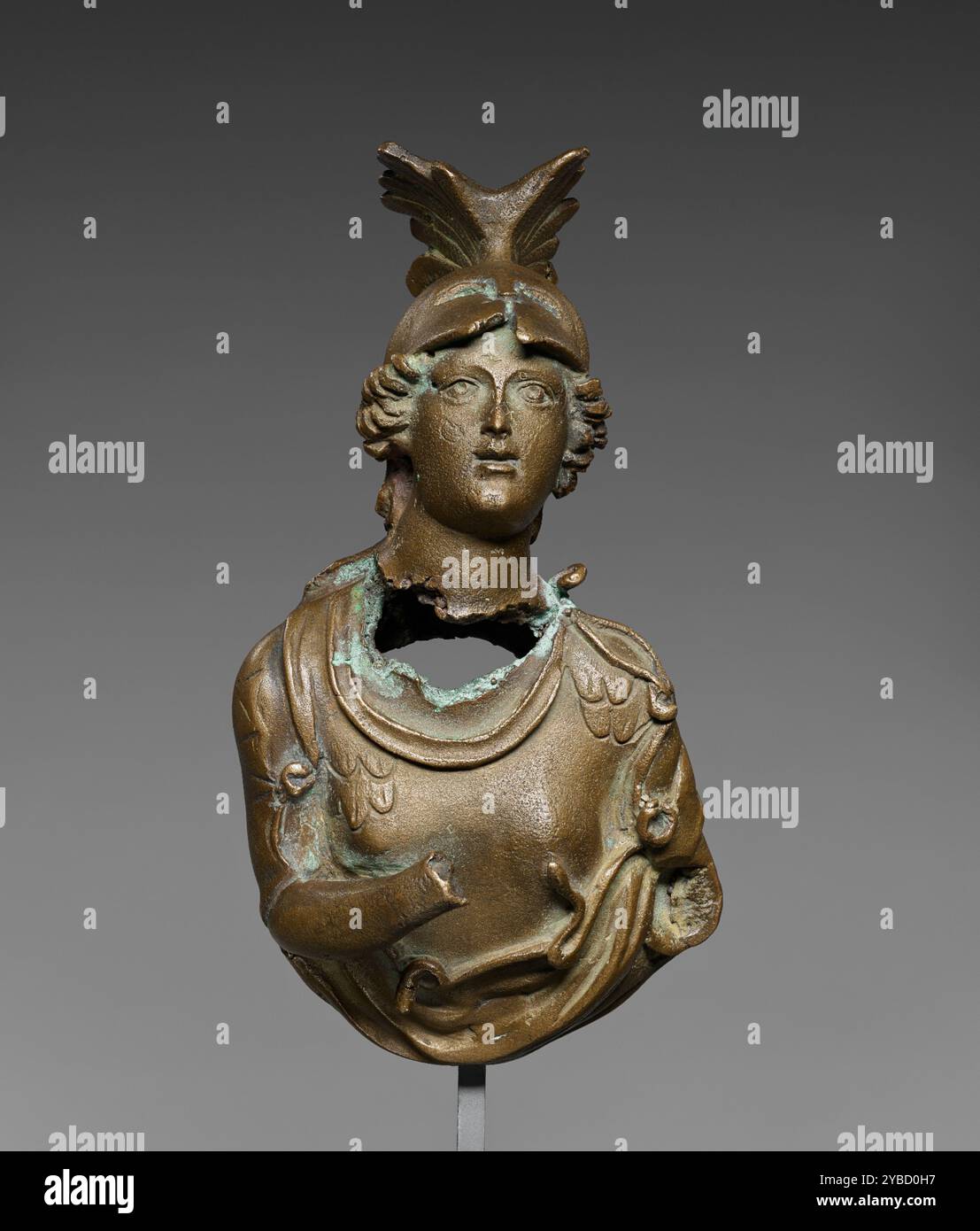 Bust of Athena, 2nd century A.D. Additional Info: The bust shows the ...