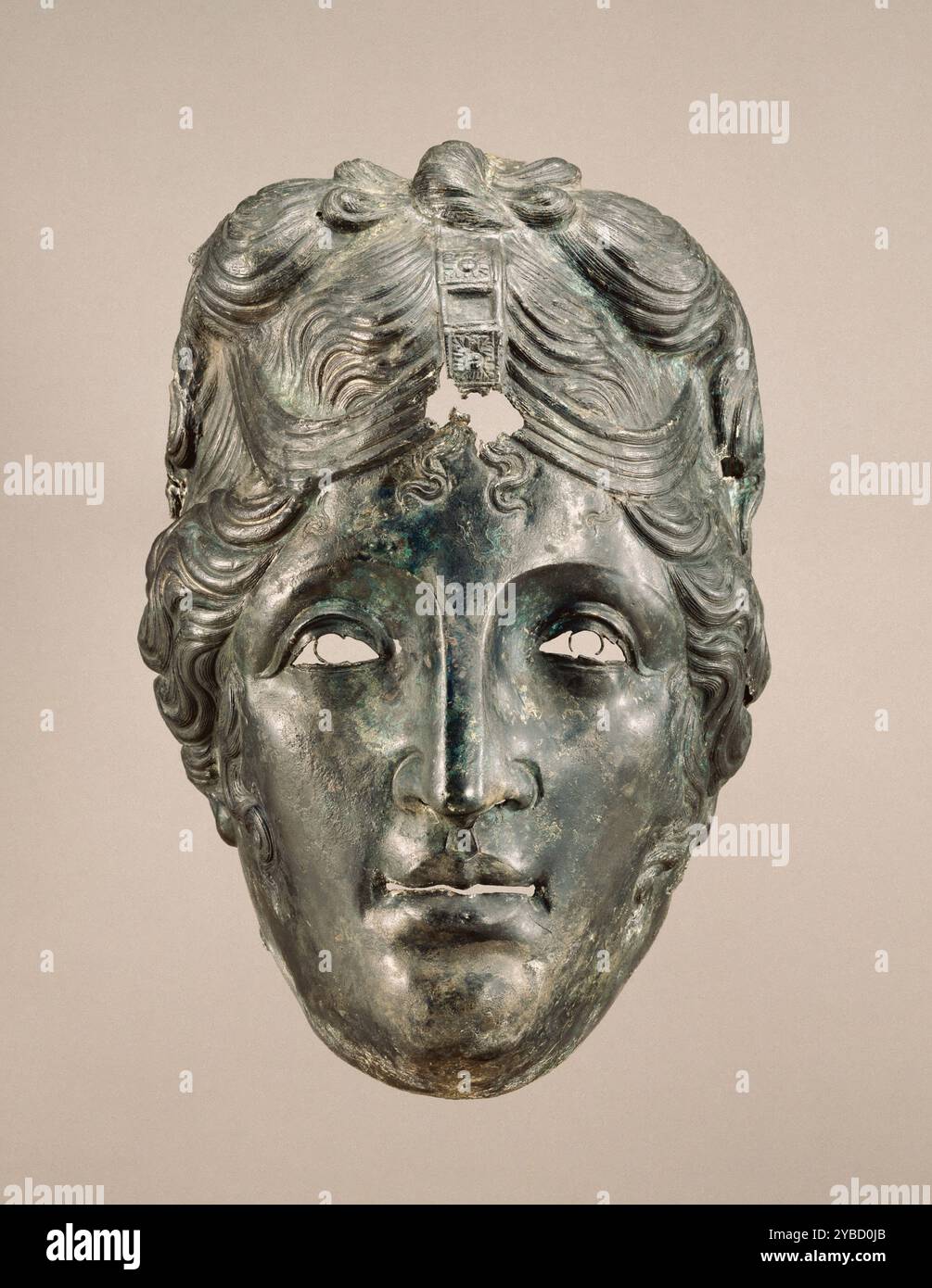 Mask from a Cavalry Helmet, A.D. 75-125. Additional Info: Originally ...