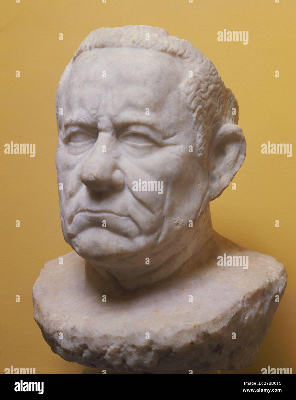 Portrait Head of Man, late 1st century B.C. Additional Info: In the ...