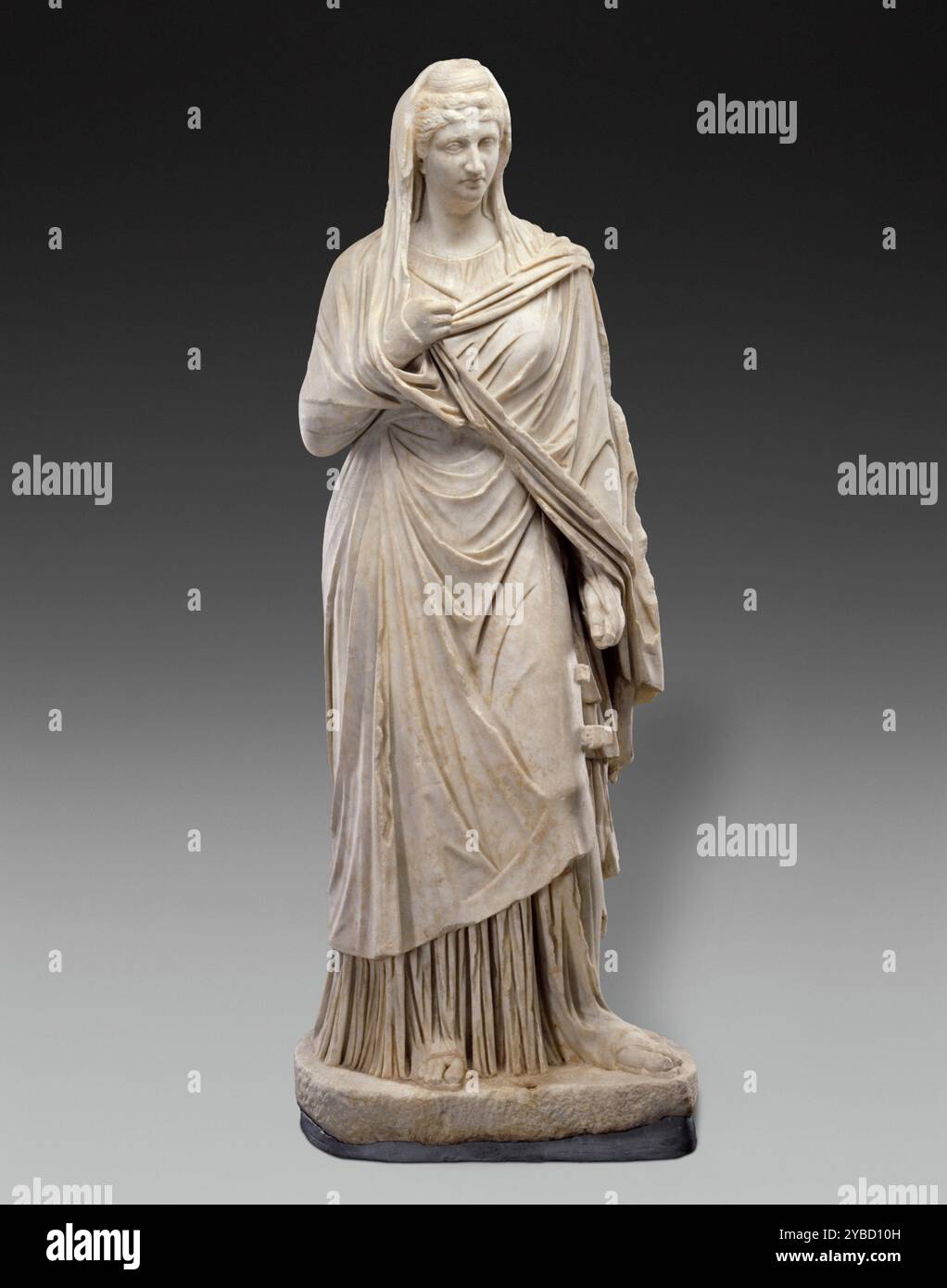 Portrait of Faustina the Elder, A.D. 140-160. Additional Info: Annia ...