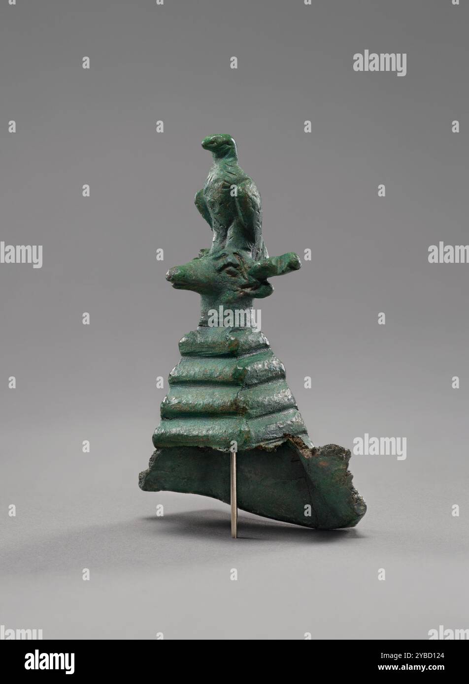 Statuette of an Eagle and Stag's Head on top of a Stepped Pyramid, 2nd ...