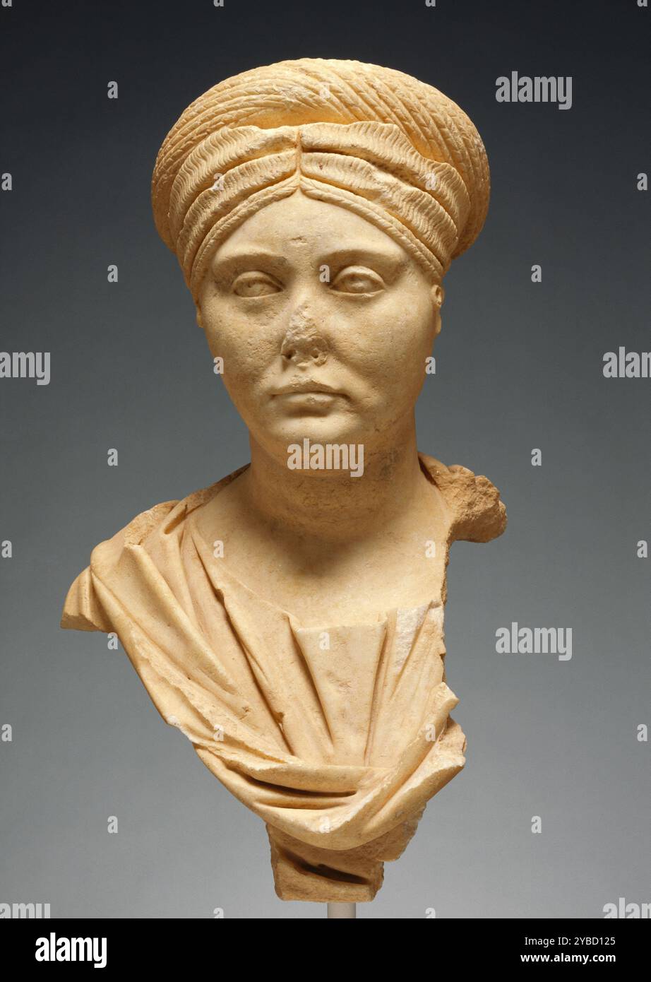 Portrait Bust of a Roman Matron, A.D. 140-150. Additional Info: Bust of ...