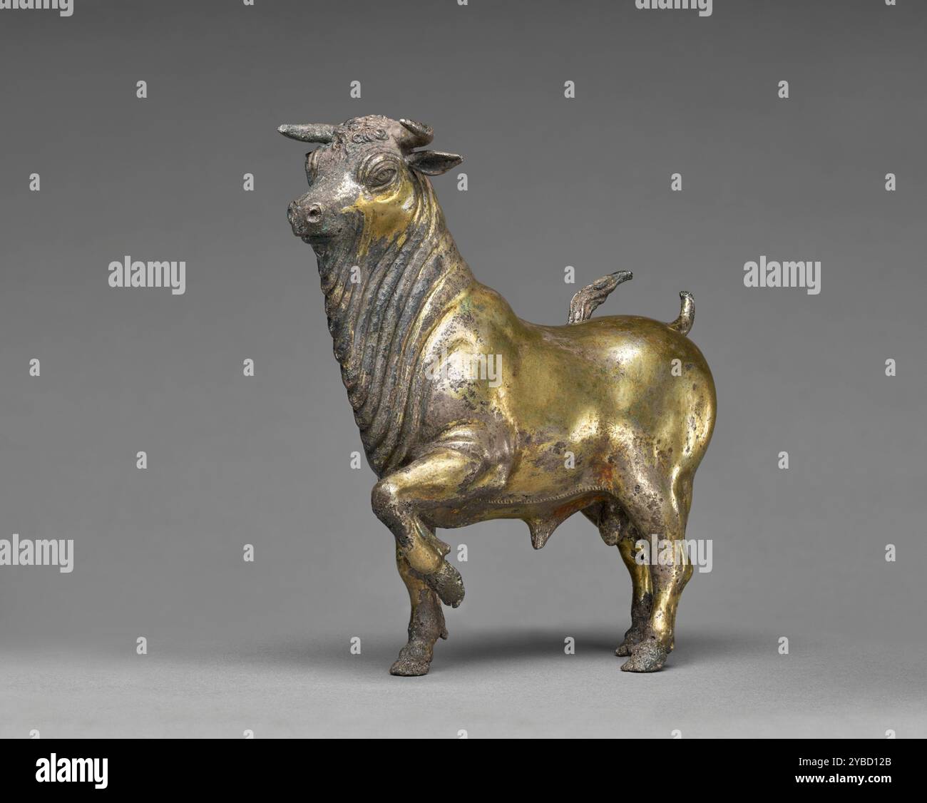 Statuette of a Bull, 25 B.C.-A.D. 75. Additional Info: A solid-cast ...