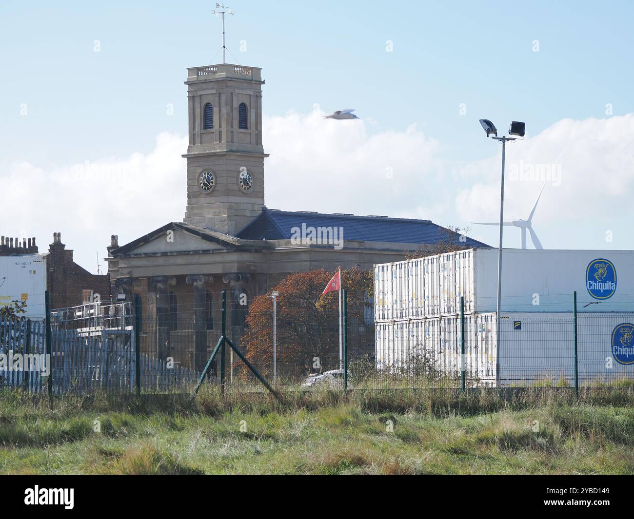 Sheerness, Kent, UK. 18th Oct, 2024. Sir Michael Palin visited his son ...