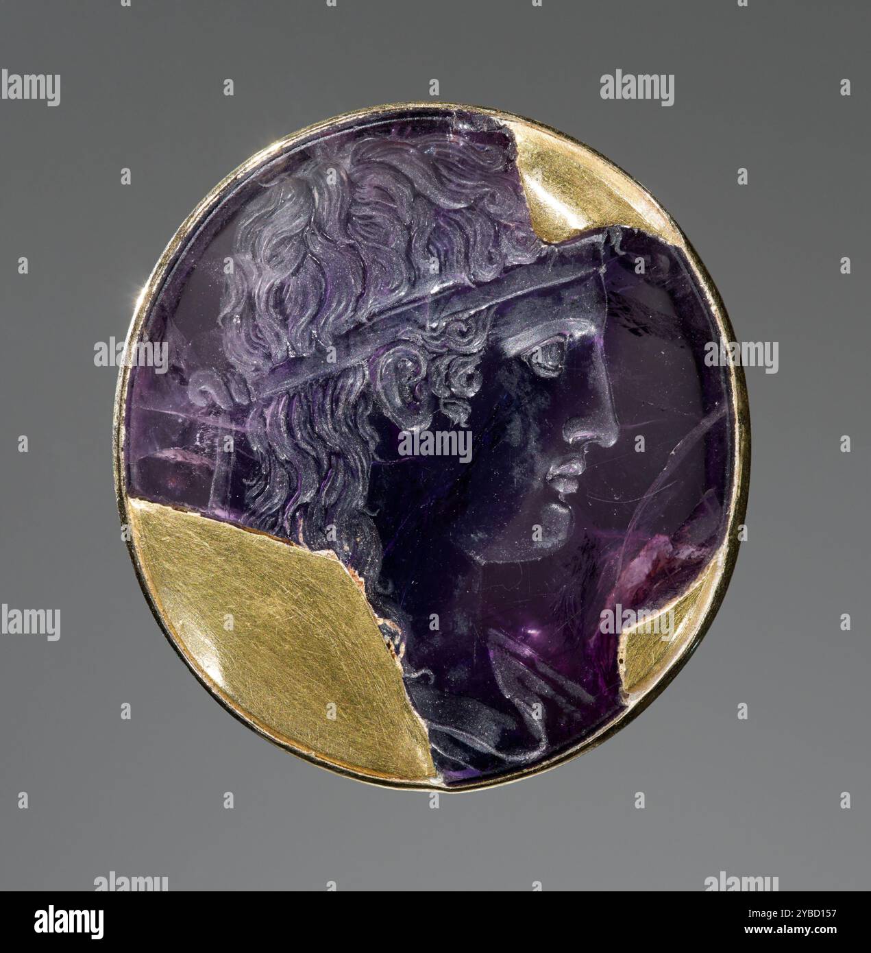 Engraved Gem with Apollo, 30-20 B.C. Additional Info: With his wavy ...