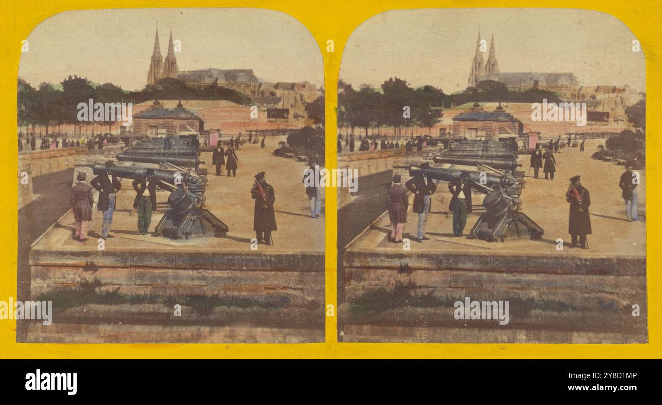 Les (---illeg.), Paris, about 1865 Stock Photo - Alamy