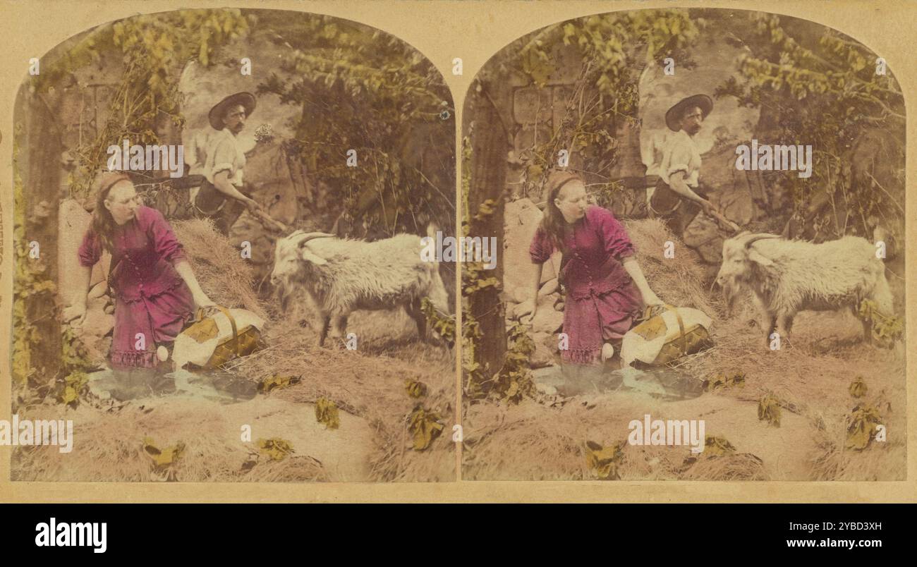 Met a Tartar (Papa's Dinner Gone.), 1876 Stock Photo - Alamy