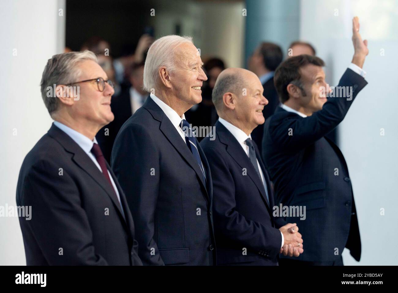 US-president JOE BIDEN, British Prime Minister KEIR STARMER, French ...