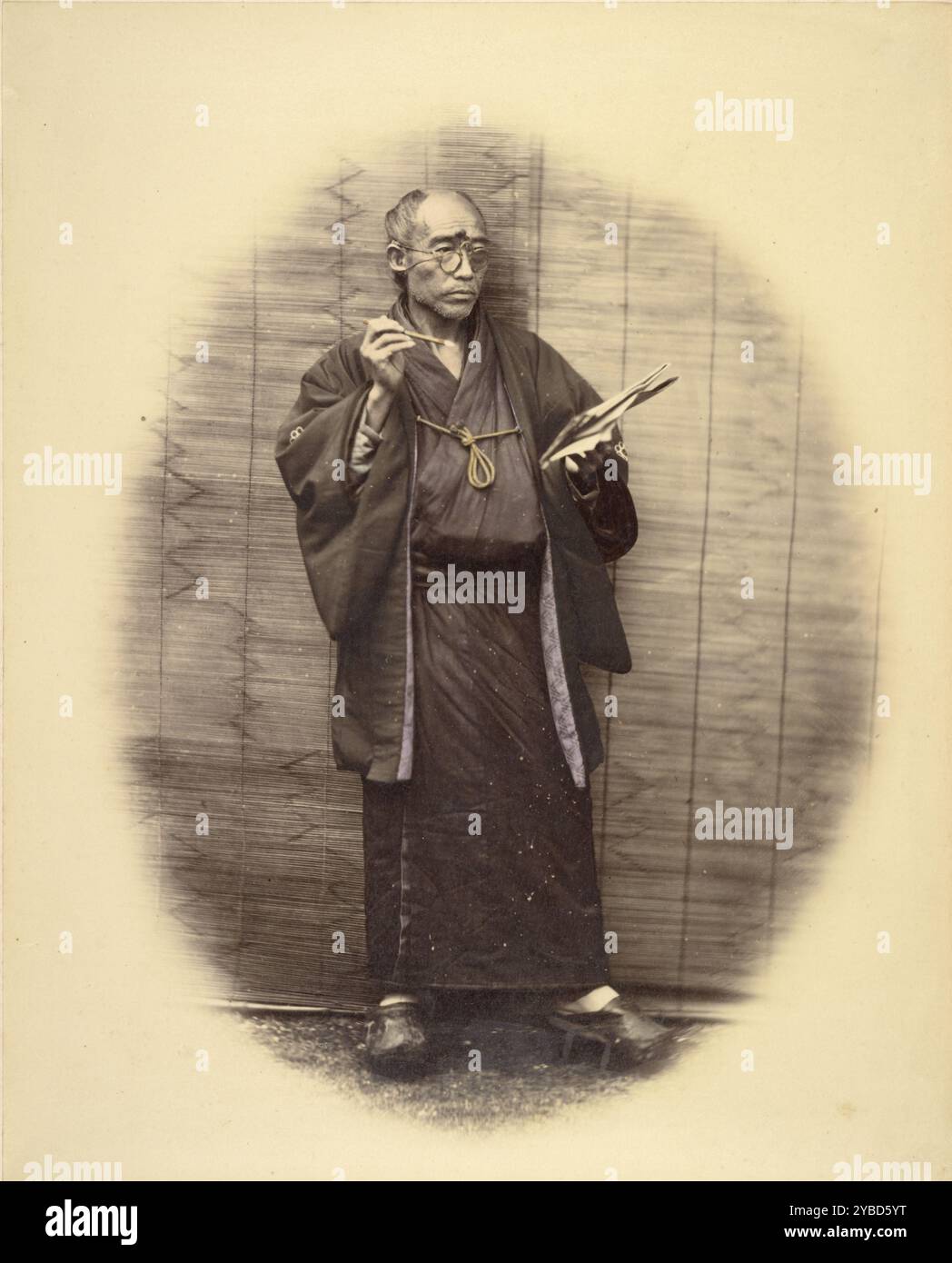 Our Chief Artist, 1868. This portrait depicts the chief artist in ...