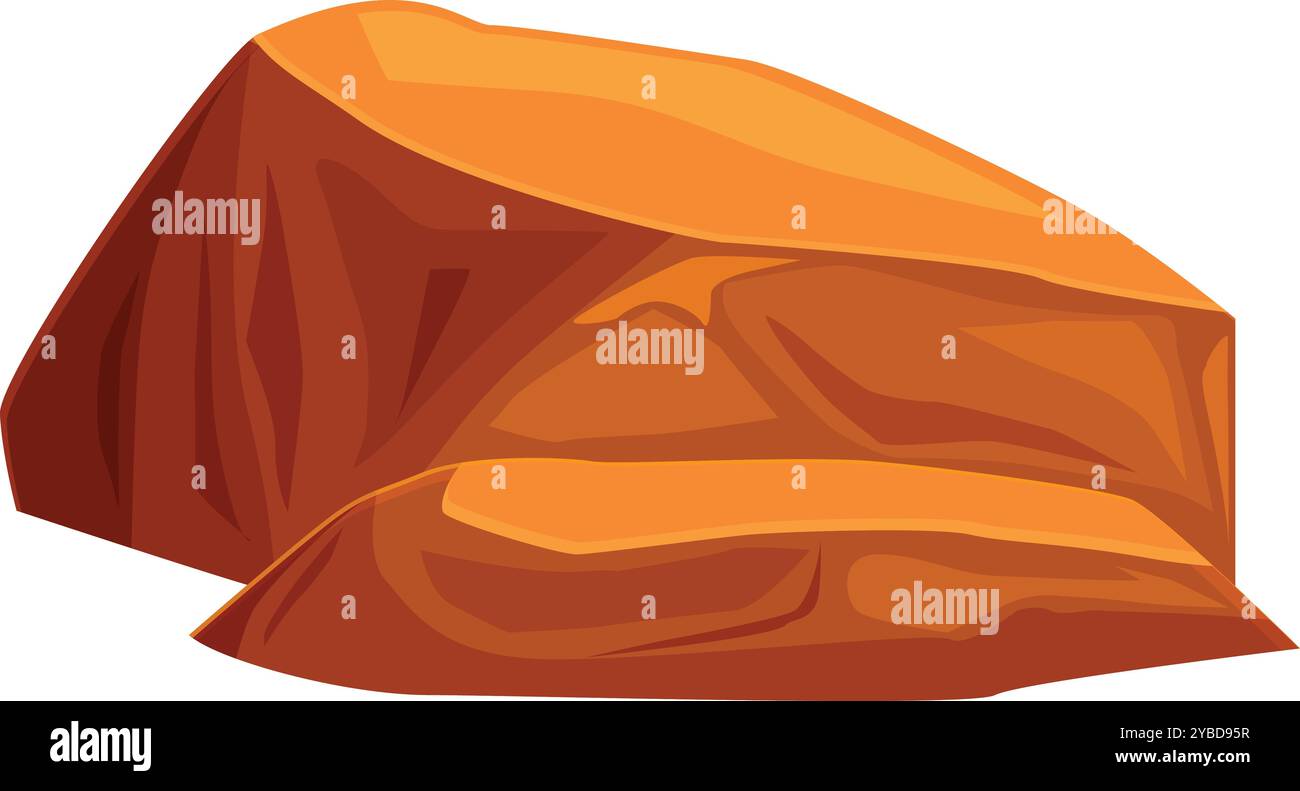 Picturesque rock formation Stock Vector Images - Alamy
