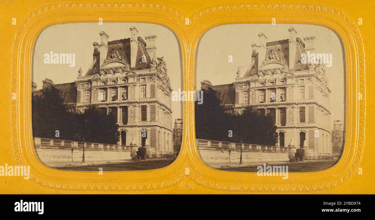 Pavillon de Flore, Tuileries, 1860s Stock Photo - Alamy