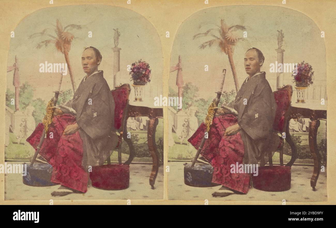 Shiozawa Hikojiro, Member of the First Japanese Diplomatic Mission to ...