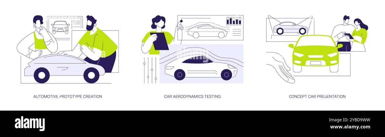 Motor vehicle testing Stock Vector Images - Alamy