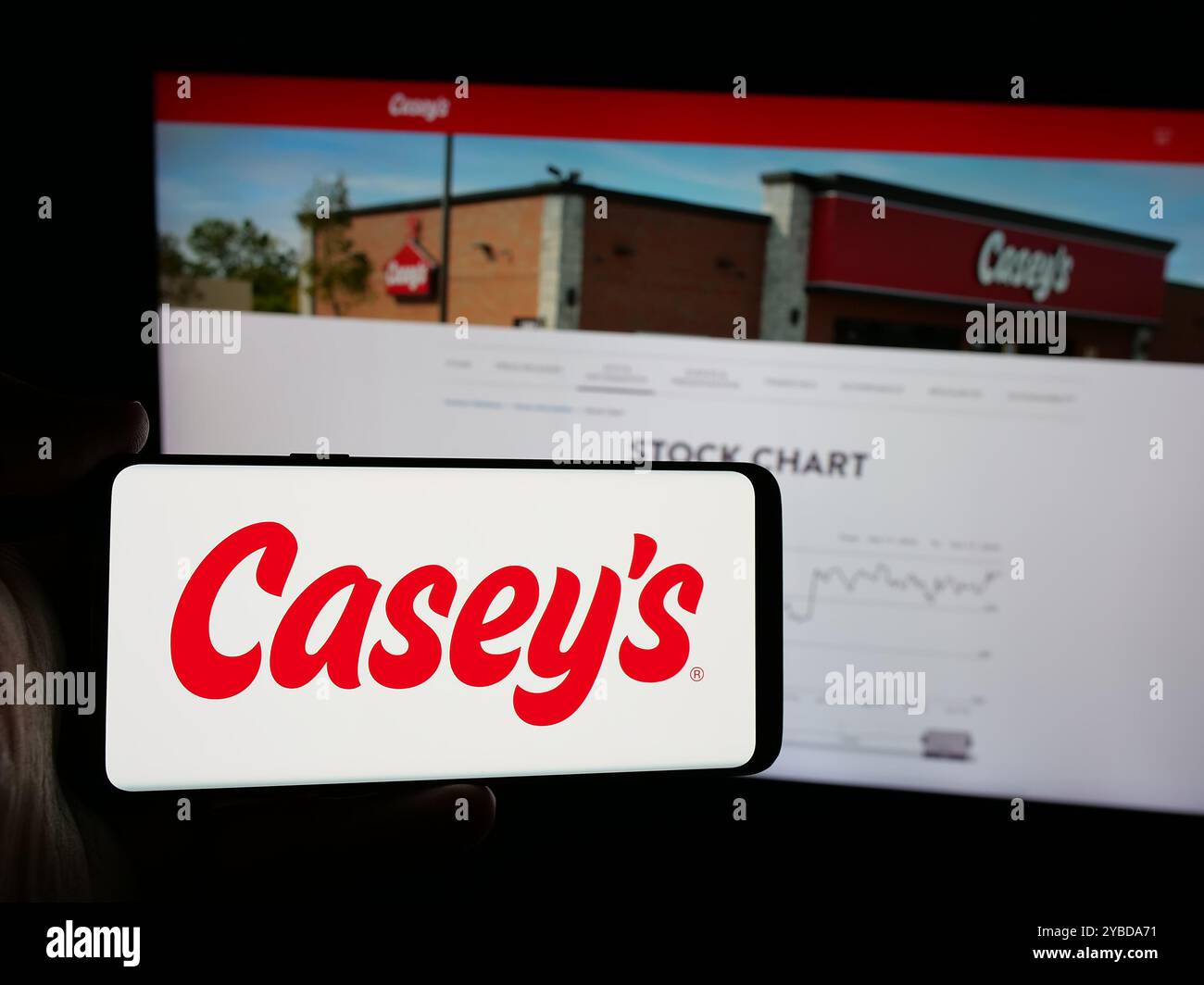 Caseys logo hi-res stock photography and images - Alamy