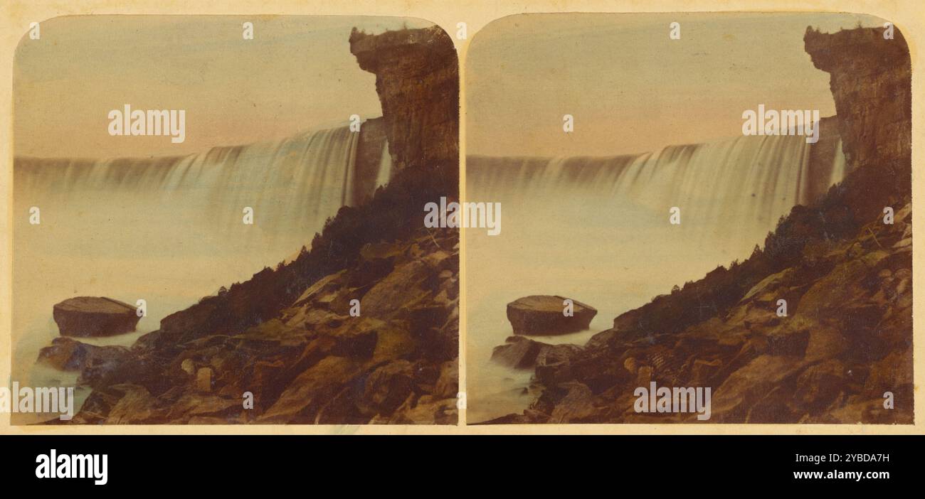 Table Rock, Niagara., 1859 Stock Photo - Alamy