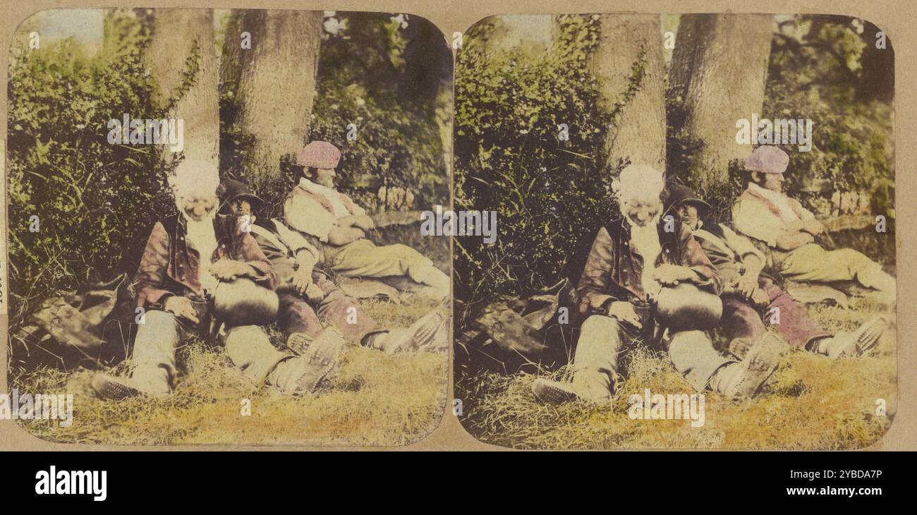 The Dinner Hour., 1857-1859 Stock Photo - Alamy