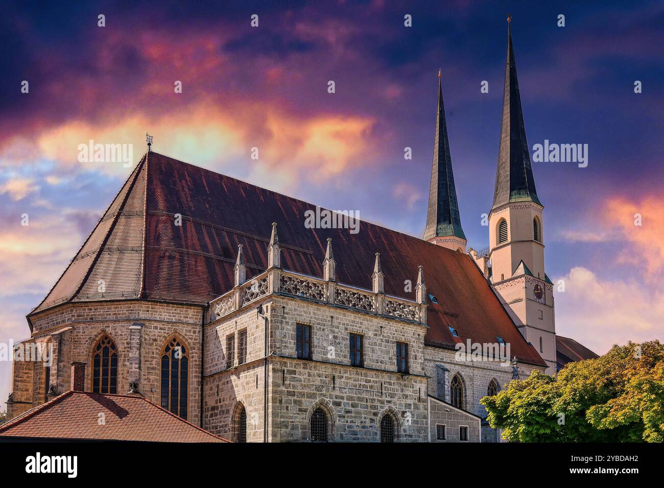 Collegiate Church of St. Philip and St. James, Kapellplatz, Altoetting ...