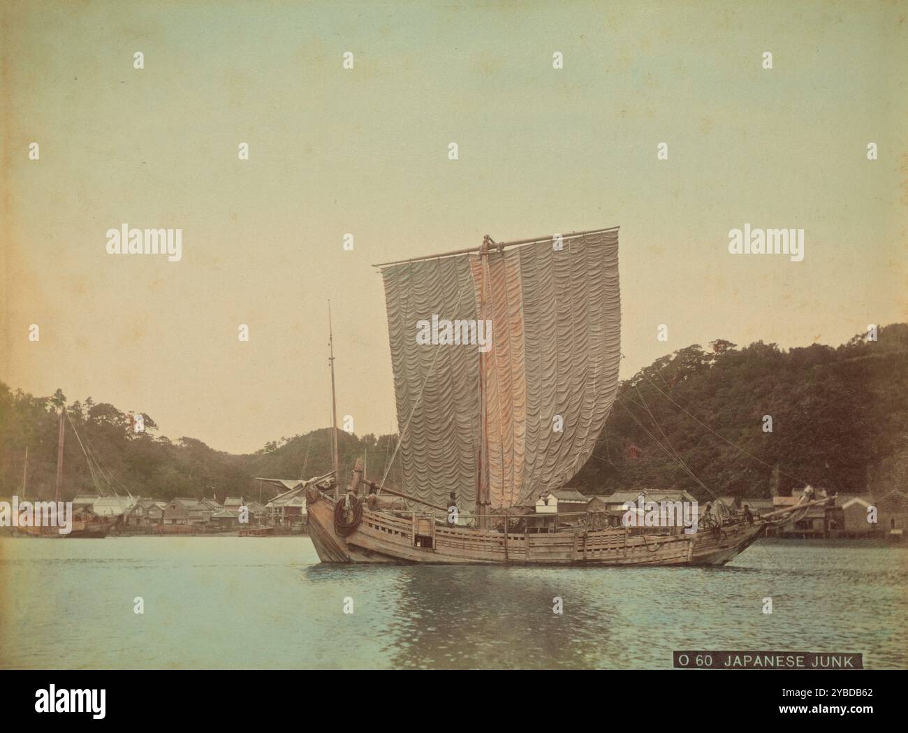 Japanese Junk, 1870s-1890s Stock Photo - Alamy