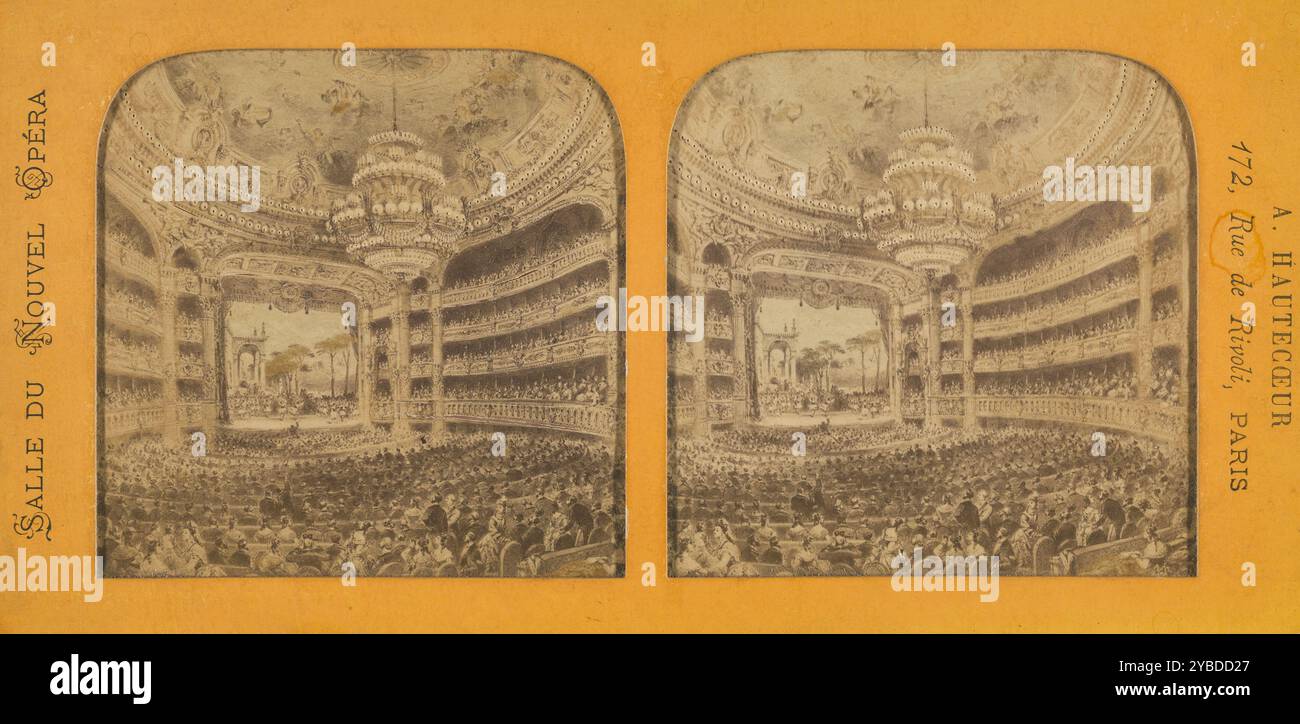 Salle du Nouvel Opera., 1870s-1880s Stock Photo - Alamy