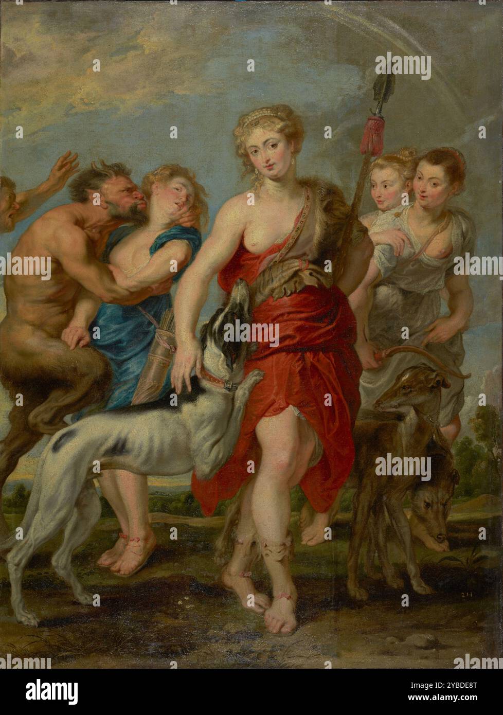 Diana and Her Nymphs on the Hunt, 1627-1628. Additional Info: The ...