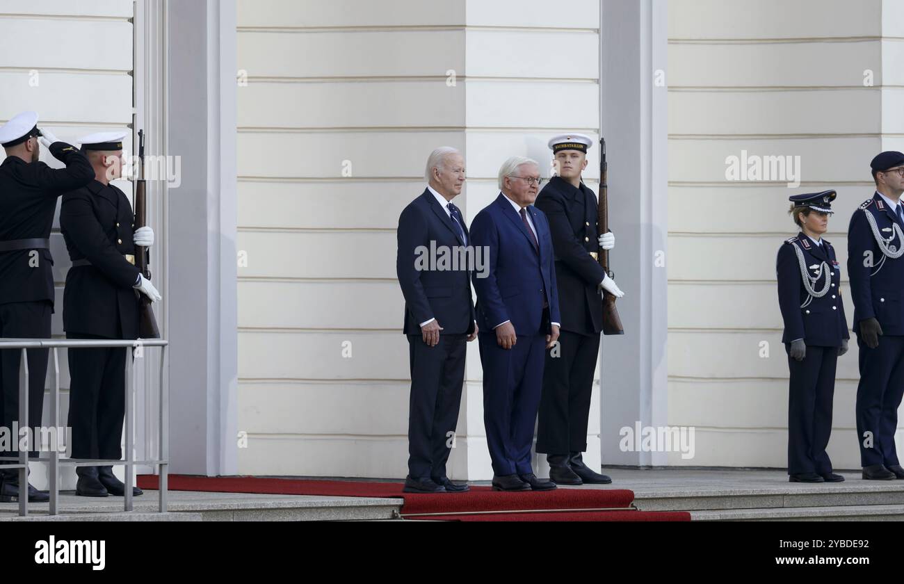 Berlin, Germany, October 18, 2024. The German Federal President, Frank ...