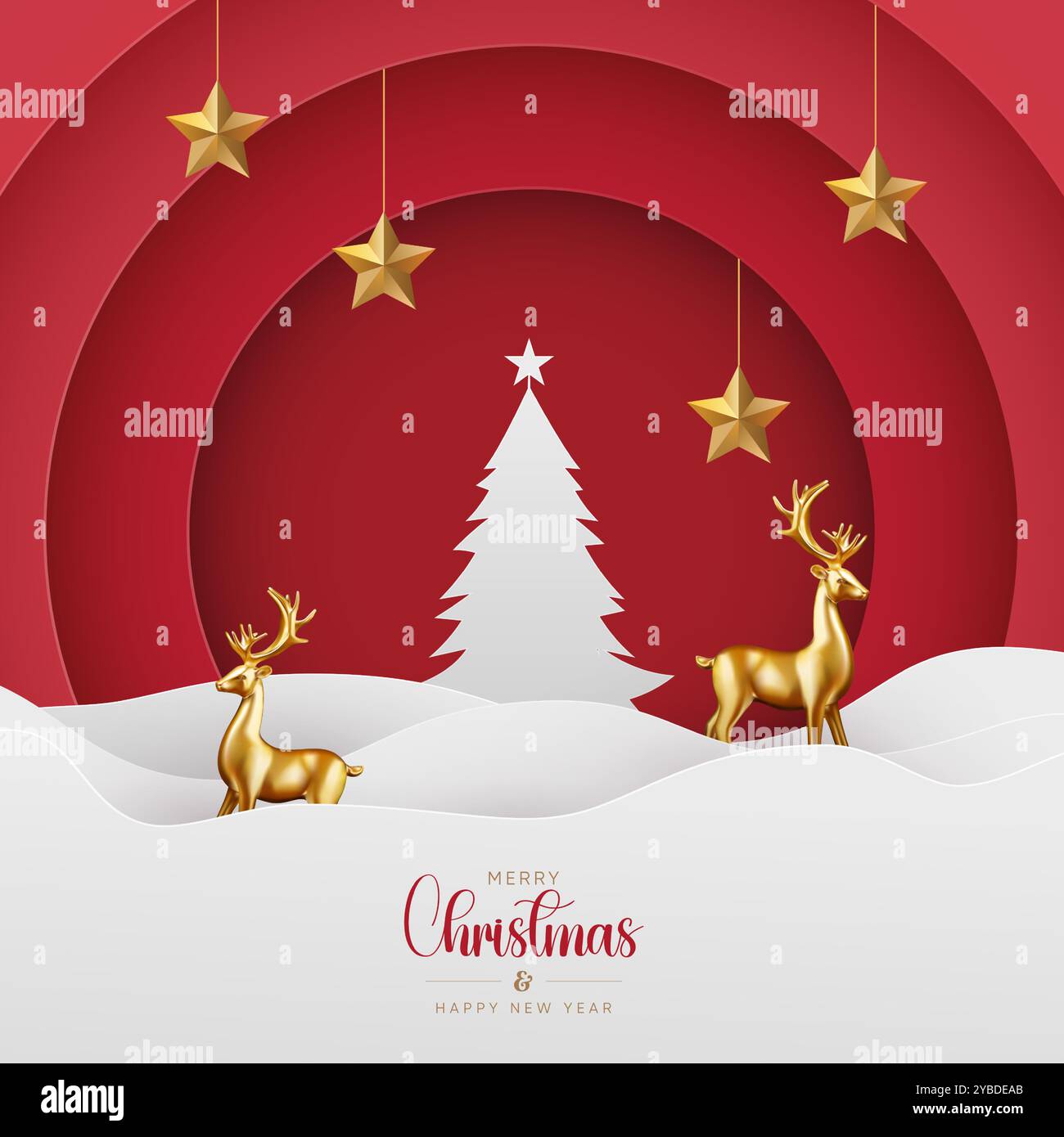 Christmas greetings vector background design. Christmas greeting text ...