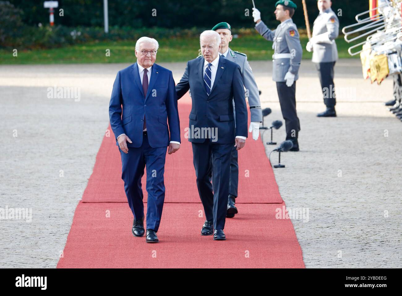 Berlin, Germany, October 18, 2024. The German Federal President, Frank ...
