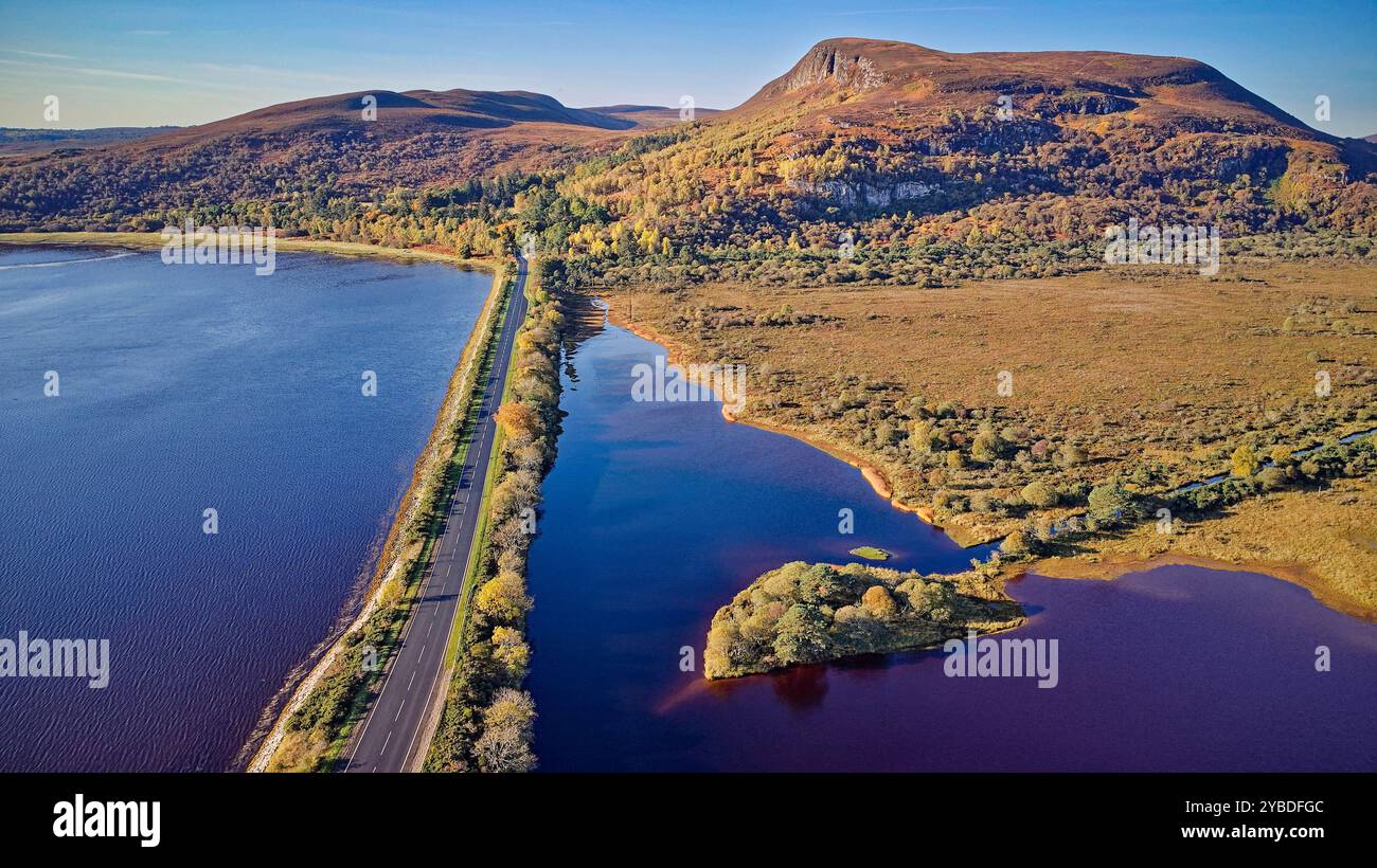 The Mound a 1,000 yard causeway and bridge that crosses the estuary of ...
