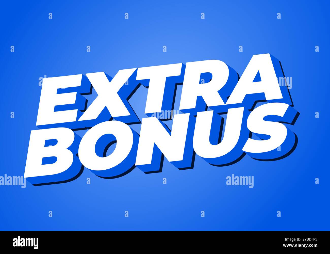 Extra bonus. Text effect design in 3D style for social media or ...
