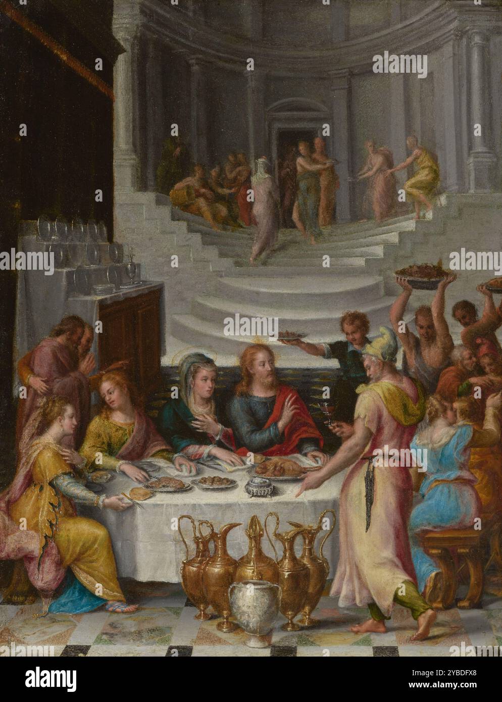 The Wedding Feast at Cana, about 1575-1580. Additional Info: Depicts an ...