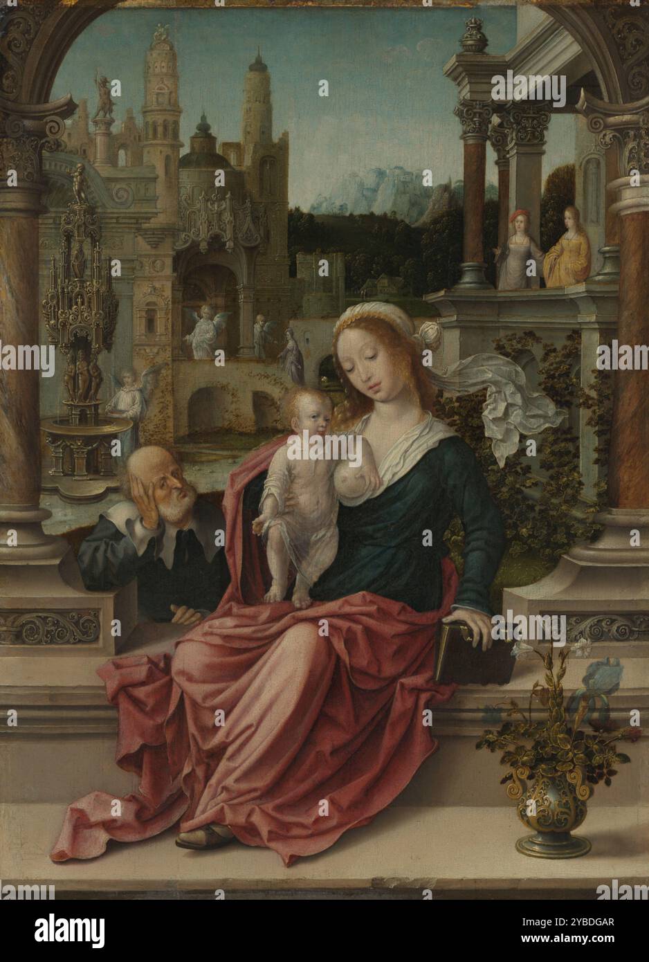 The Holy Family, about 1507-1508. Additional Info: Elegance ...