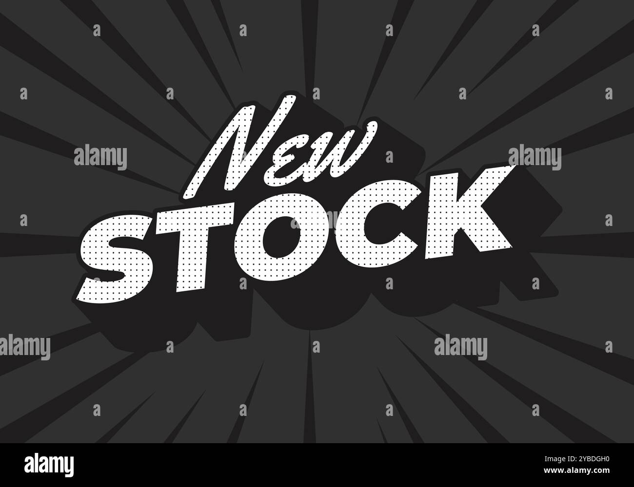 New stock. Text effect design in modern colors with 3D style Stock ...