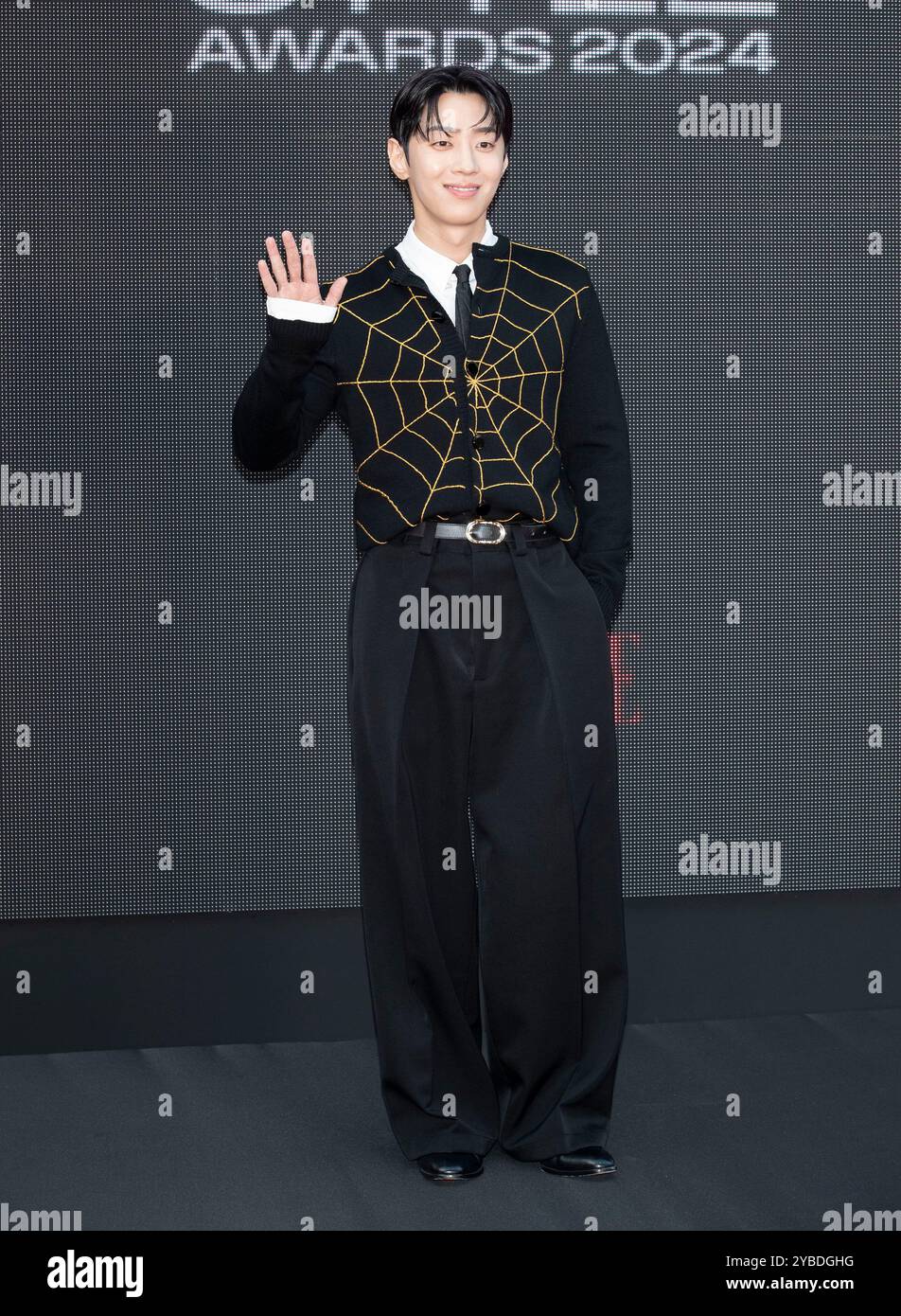 Seoul, South Korea. 17th Oct, 2024. South Korean rapper Gray attends a ...